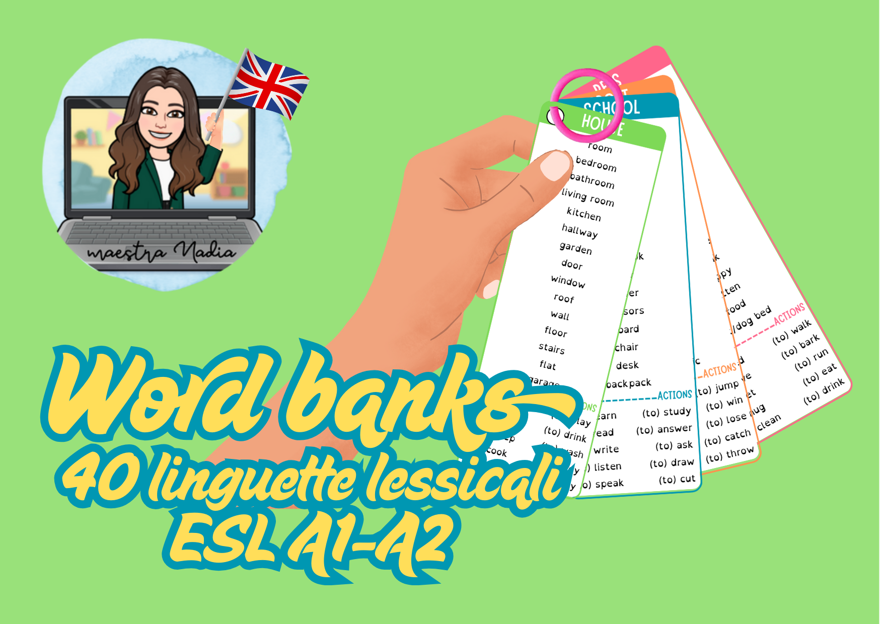 40 vocabulary word banks • Edudoro
