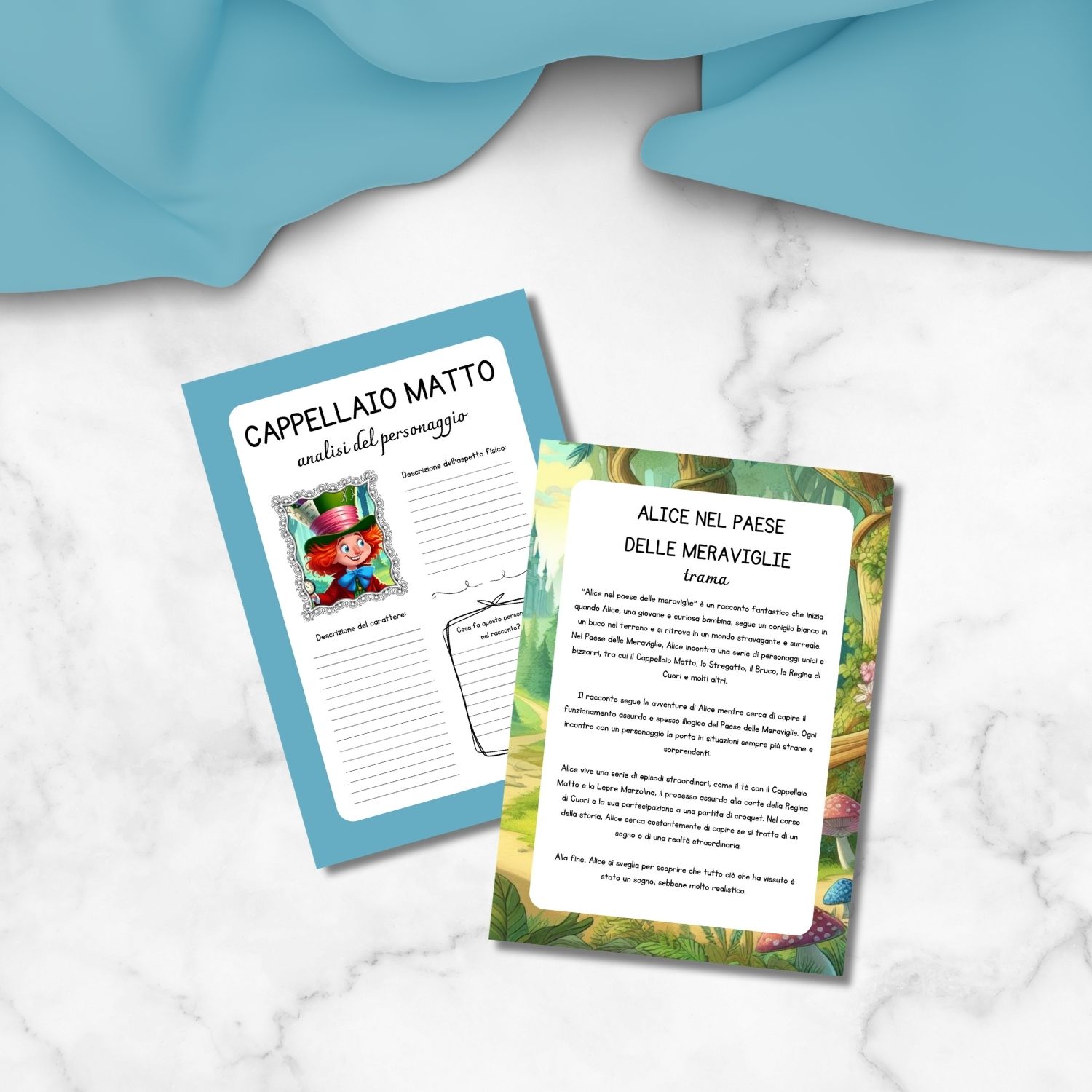 Schede didattiche Alice nel Paese delle Meraviglie • Edudoro