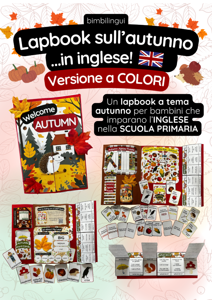 Autumn in English: Lapbook inglese per la scuola primaria • Edudoro