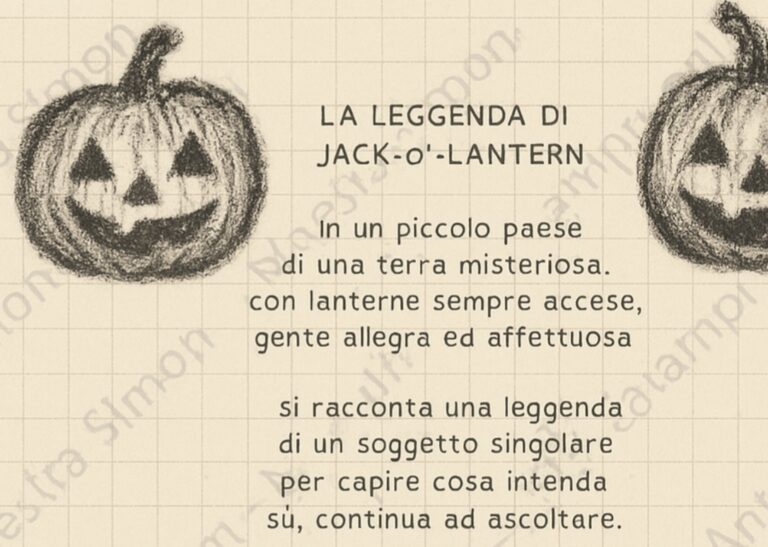 Jack O’Lantern – Filastrocca in rima per Halloween • Edudoro