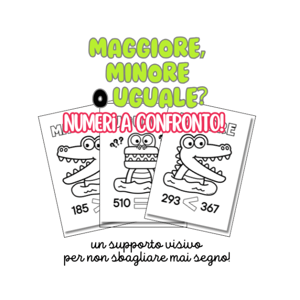 Maggiore, minore o uguale. Numeri a confronto • Edudoro
