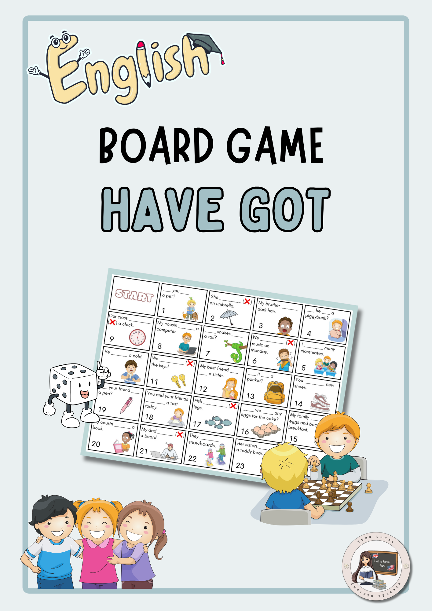 HAVE GOT - BOARD GAME • Edudoro