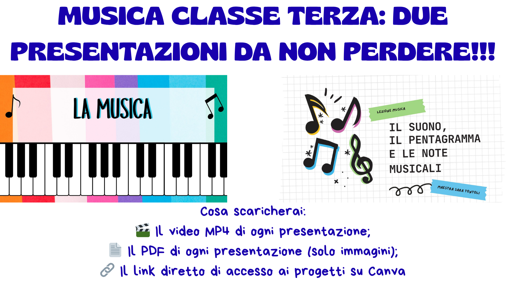 INSEGNA LA MUSICA CON STILE: PRESENTAZIONI PRONTE ALL'USO! • Edudoro