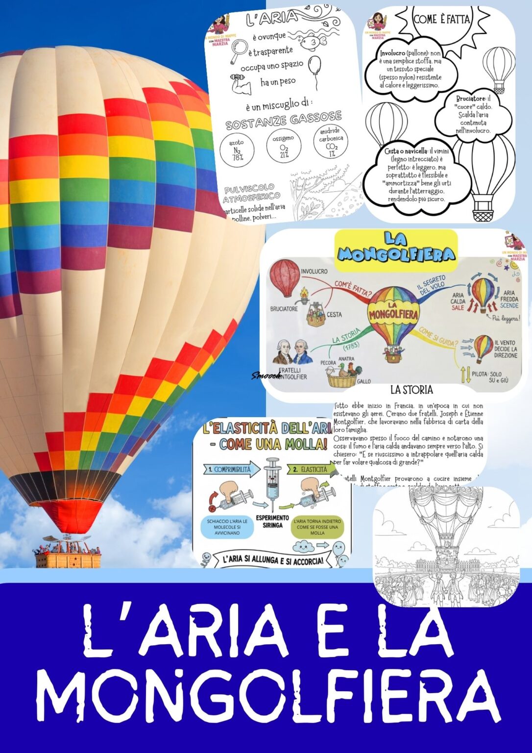 L'aria e la mongolfiera • Edudoro