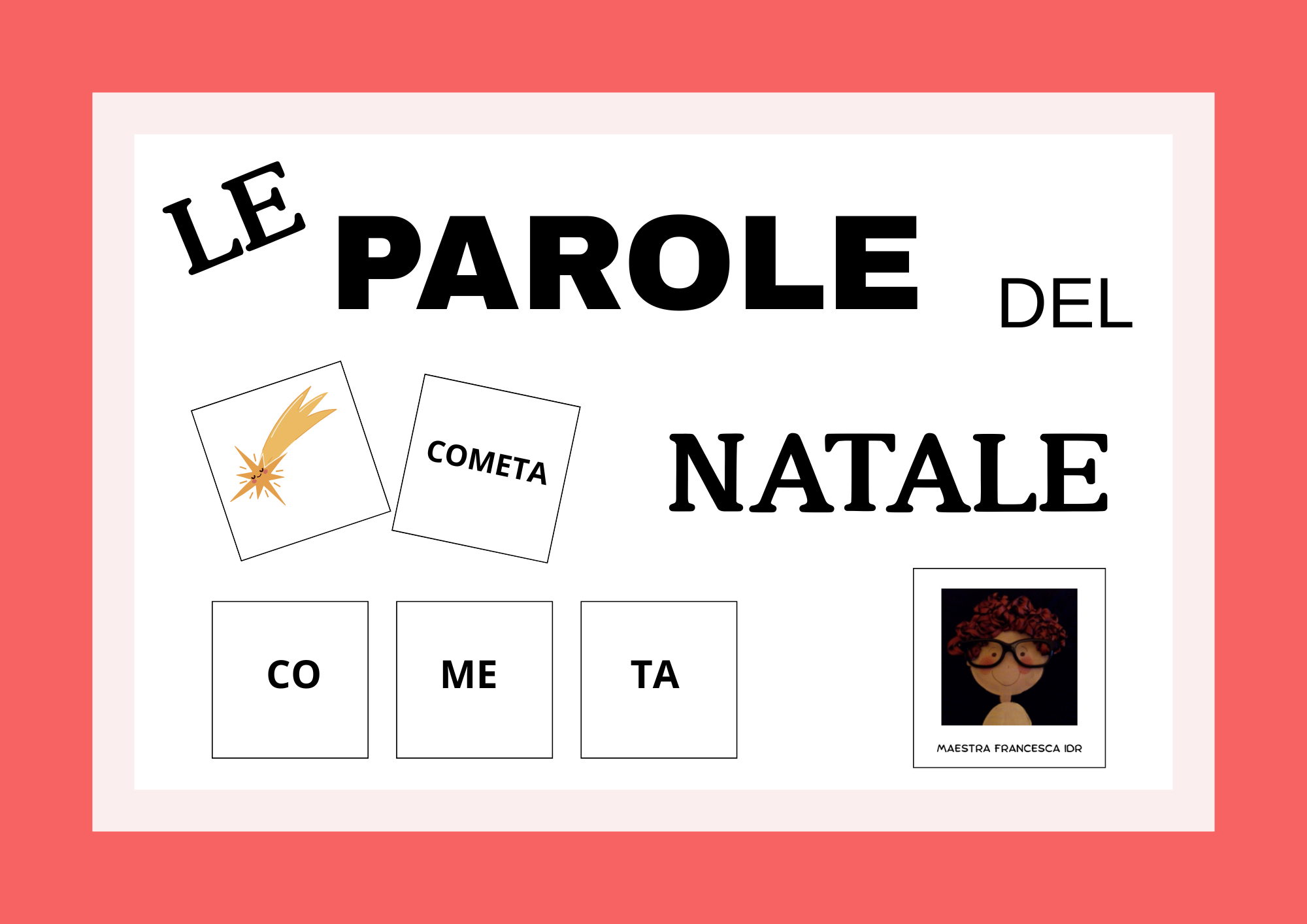 LE PAROLE DEL NATALE • Edudoro