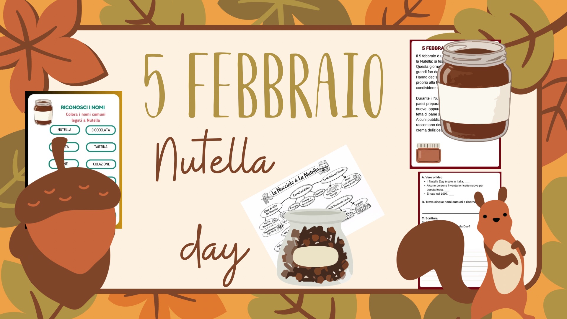 5 Febbraio Nutella day • Edudoro