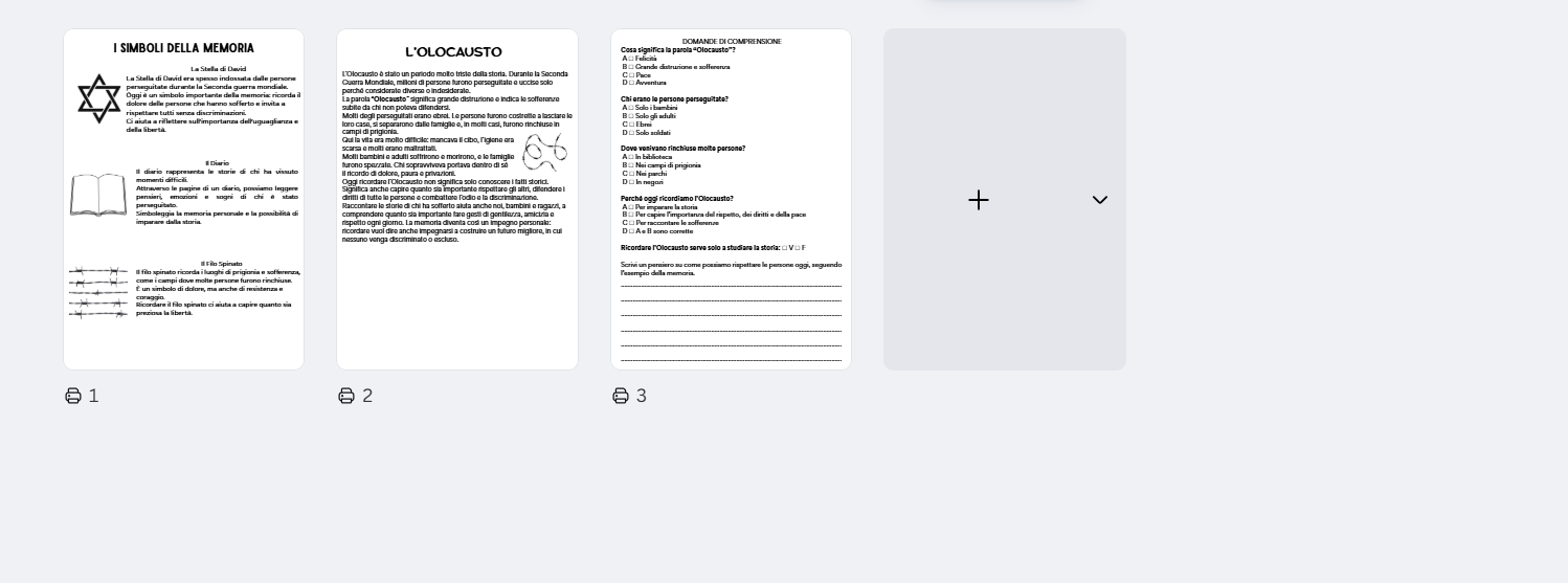 Schede Giornata della Memoria • Edudoro