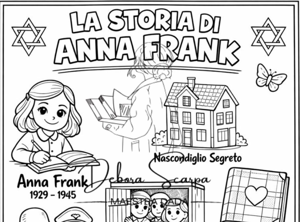 la storia di Anna Frank • Edudoro