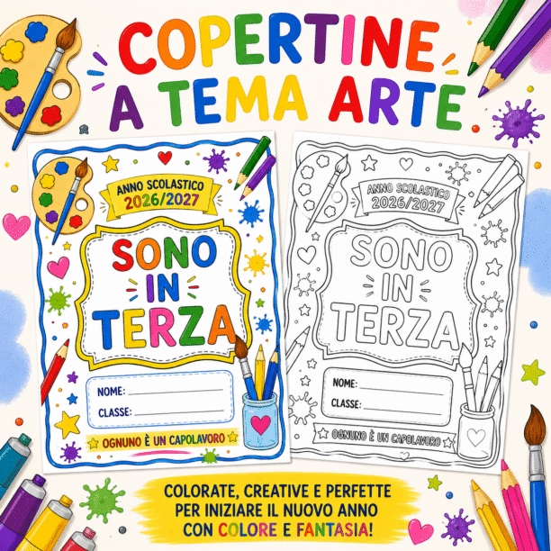 COPERTINE A TEMA ARTE: SONO IN TERZA • Edudoro