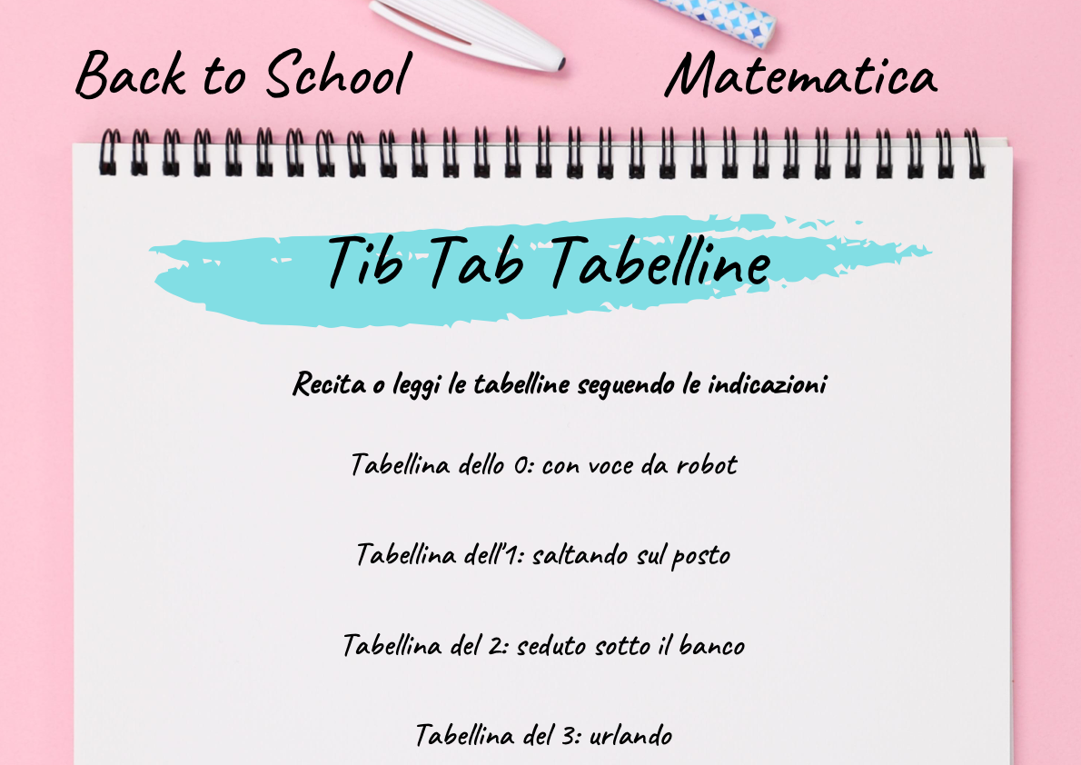 Back to school - Esercizi • Edudoro