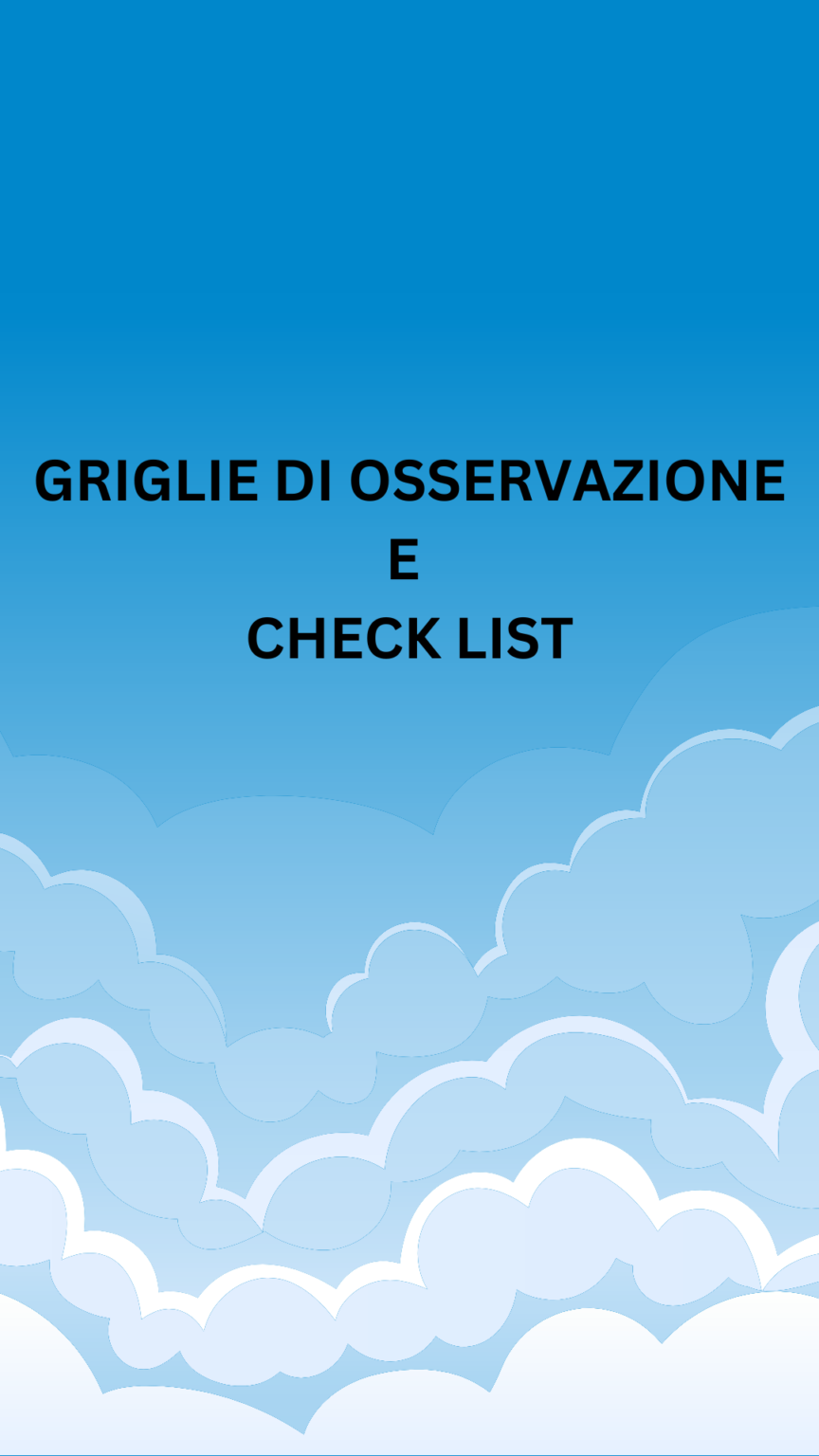 Griglie di osservazione e check list • Edudoro