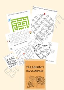 24 Labirinti da stampare • Edudoro