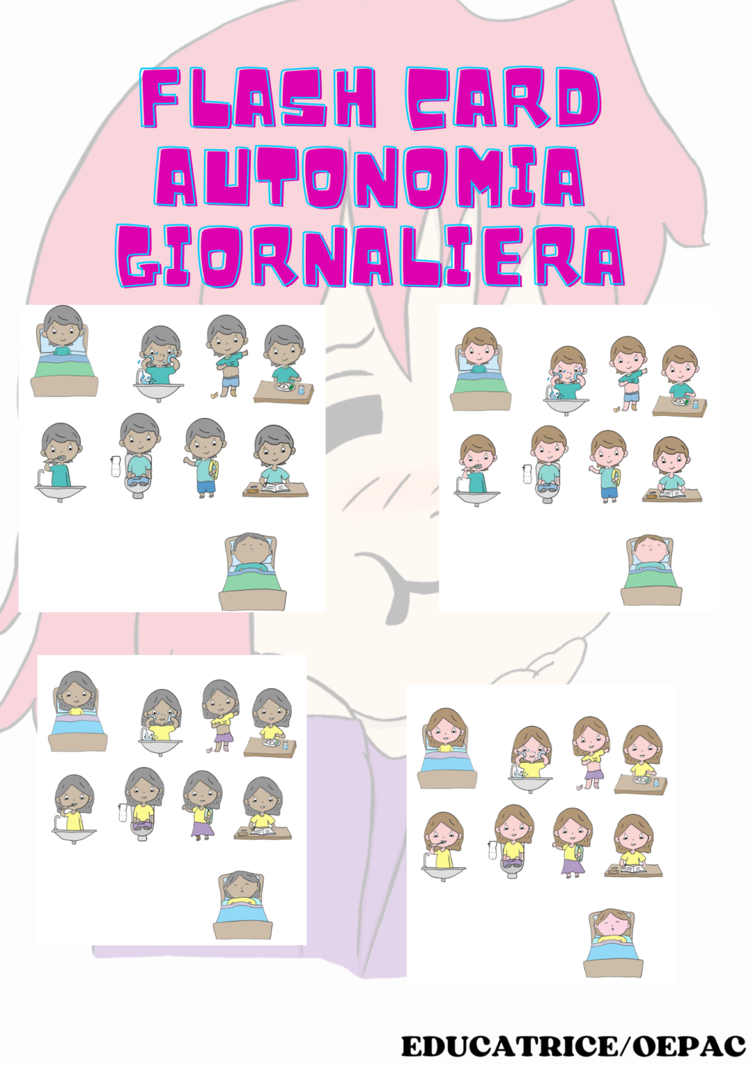 FLASH CARDS: AUTONOMIA GIORNALIERA • Edudoro