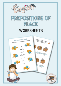 PREPOSITIONS OF PLACE - WORKSHEETS | PREPOSIZIONI DI LUOGO - SCHEDE DI ...