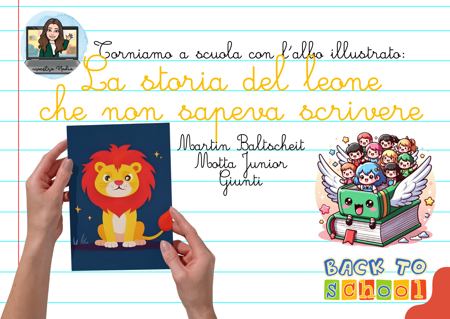 Accoglienza con gli albi: La storia del leone che non sapeva scrivere ...