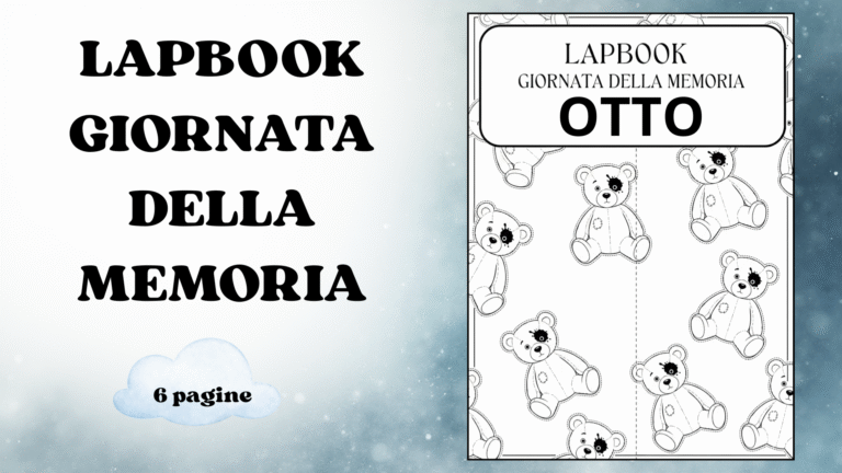 LAPBOOK : giornata della memoria, otto • Edudoro